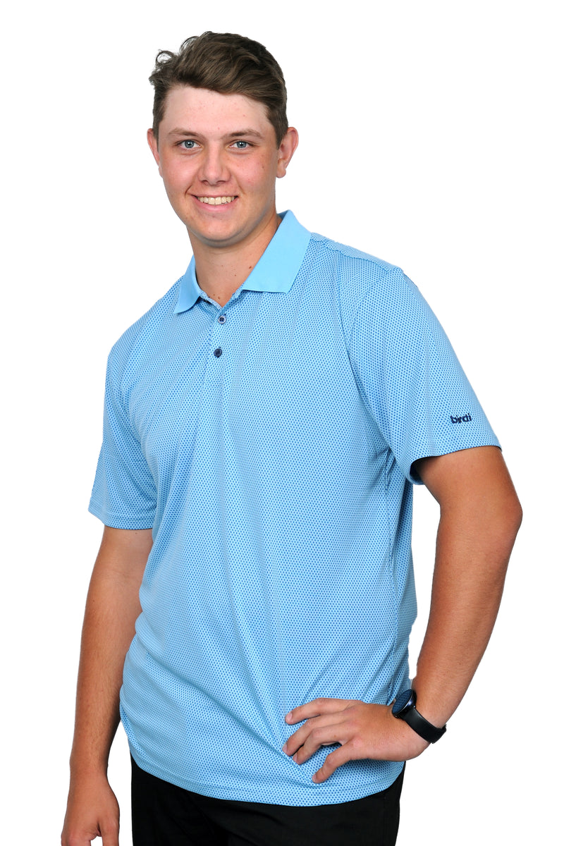 Clint Powder Blue – Birdi Golf Apparel